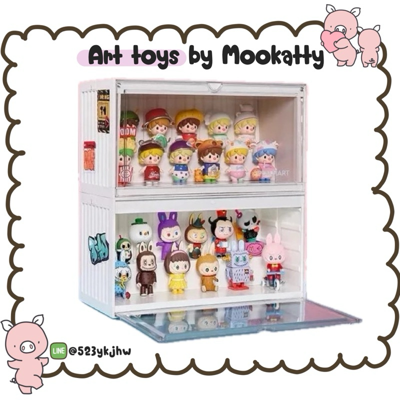 POP MART Display LED Luminous Box Cabinet Model With Light Container ...