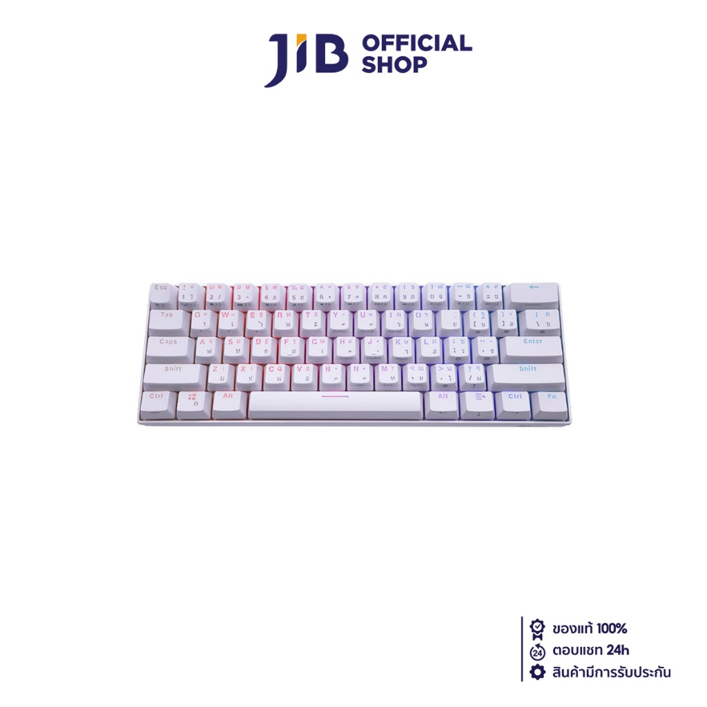 WIRELESS KEYBOARD (WIRELESS KEYBOARD) ROYAL KLUDGE RK61 (WHITE) (RK ...