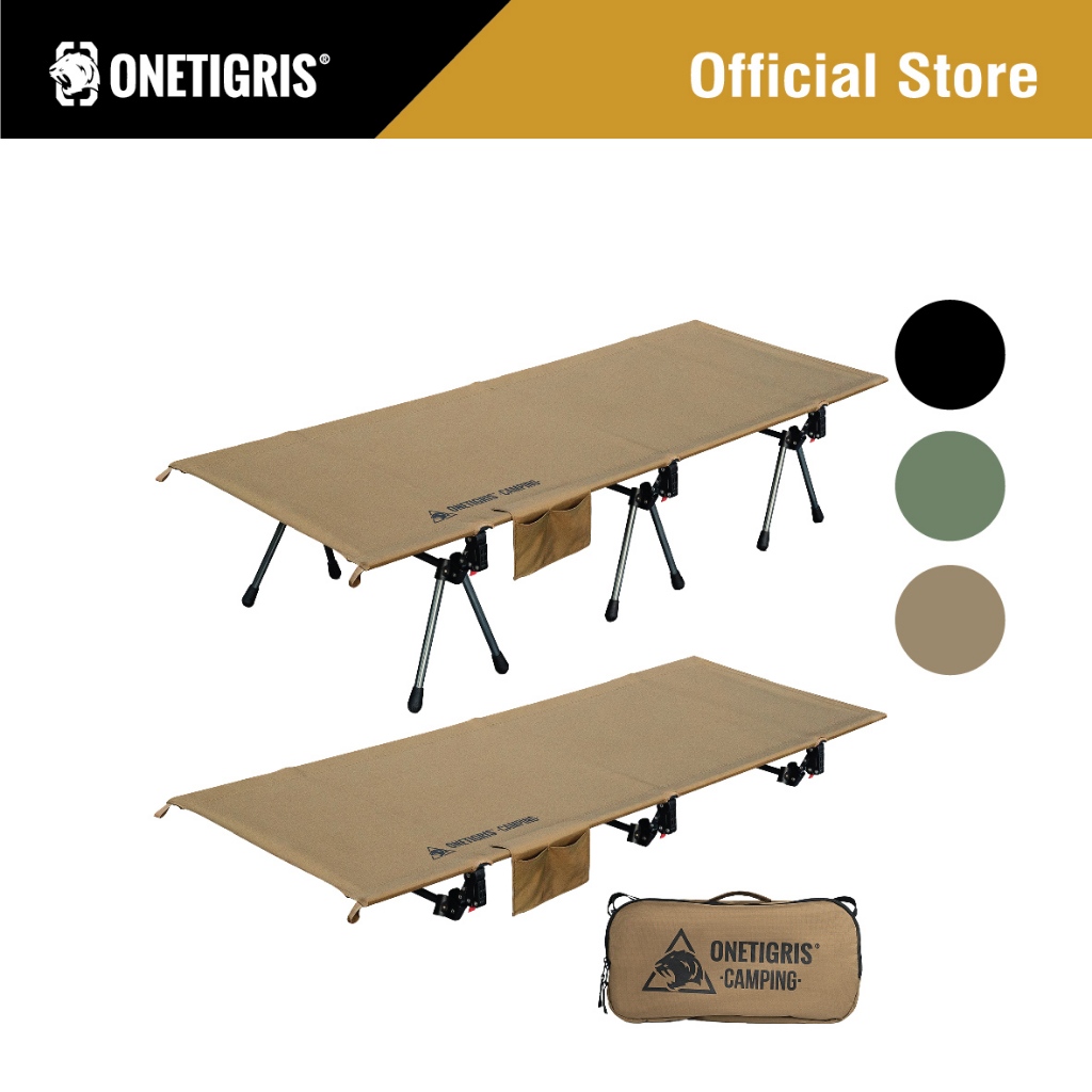 OneTigris Portable Camping Cot Outdoor Bed | Shopee Singapore