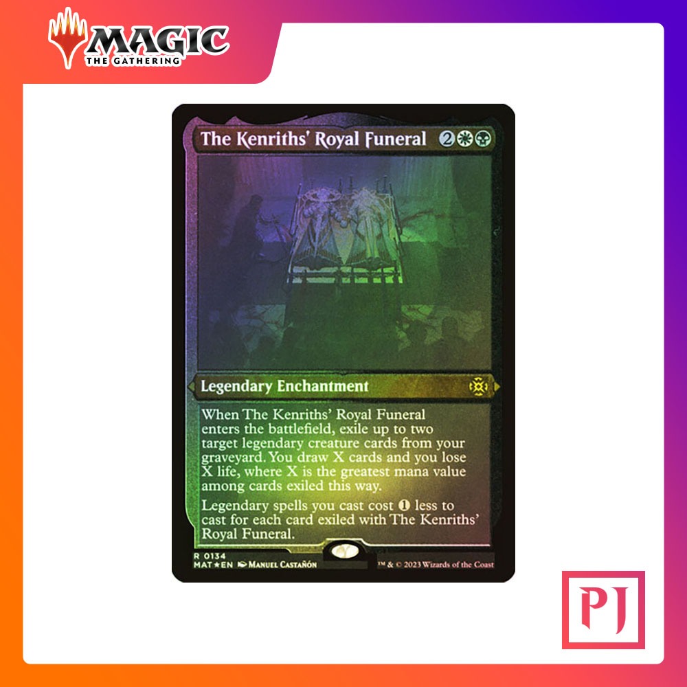 [MTG] the Kenriths' Royal Funeral (FOIL Etched) [MAT] [MULTI] [RARE ...