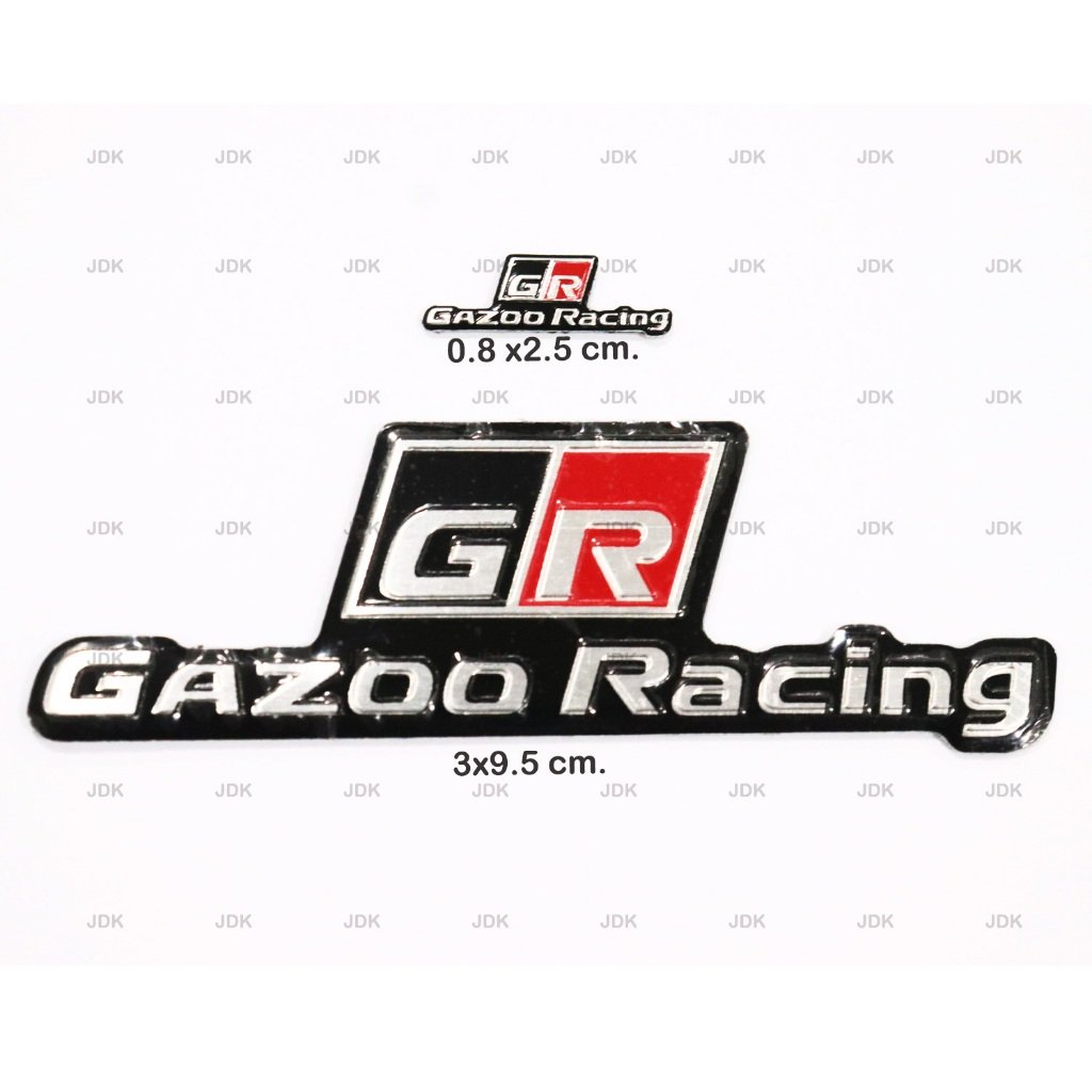 GR Gazoo Racing Resin Logo For Rear Mount TOYOTA FORTUNER REVO CAMRY ...
