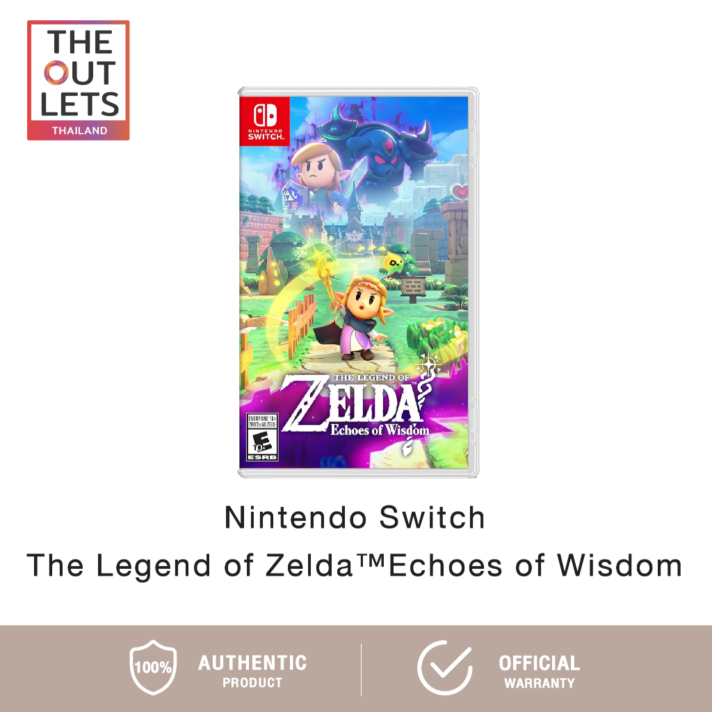 Nintendo Switch: The Legend of Zelda Echoes of Wisdom Switch Game Disc ...
