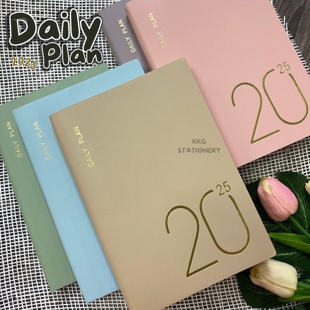 Diary 2025/2568 Planner Calendar WAKU Size A5 2025 Notebook (1 Book ...