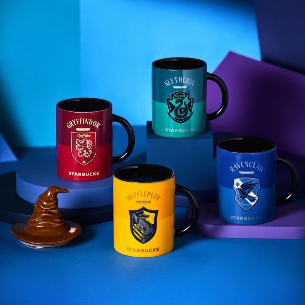 ️Starbucks x Harry Potter! XION MUG 335ml Random House Glass Change ...