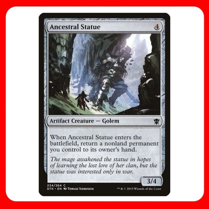 [MTG] Ancestral Statue [DTK] [ARTIFACT] [COMMON] [ENG] (Magic Card ...