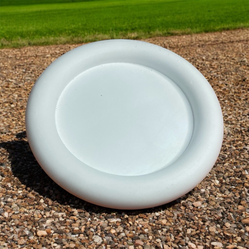 Coloring Plaster Tray White Bare Circle | Shopee Singapore