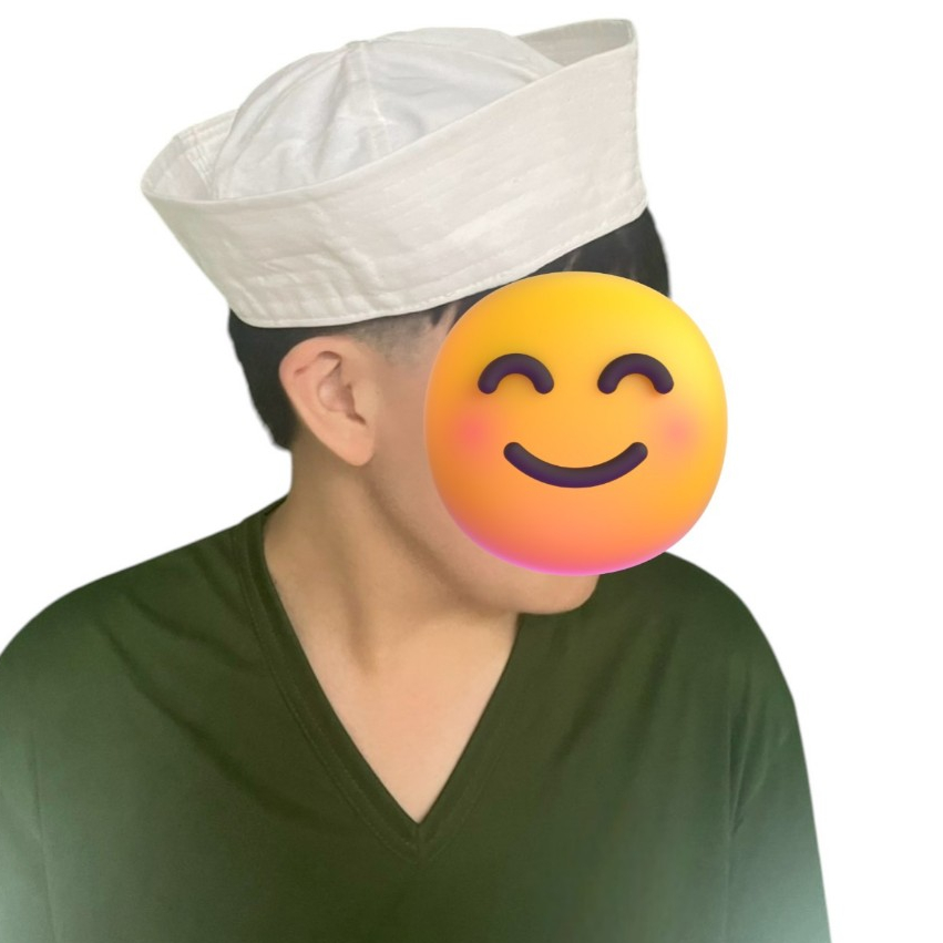 HA001 003 014 Sailor hat flight attendant navy Creek Urgent Is Sent ...