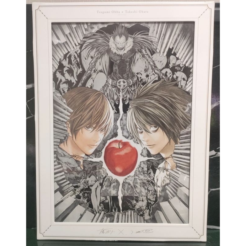 (Rare)Tsugumi Ohba x Takeshi Obata Works Color reproduction manuscript ...
