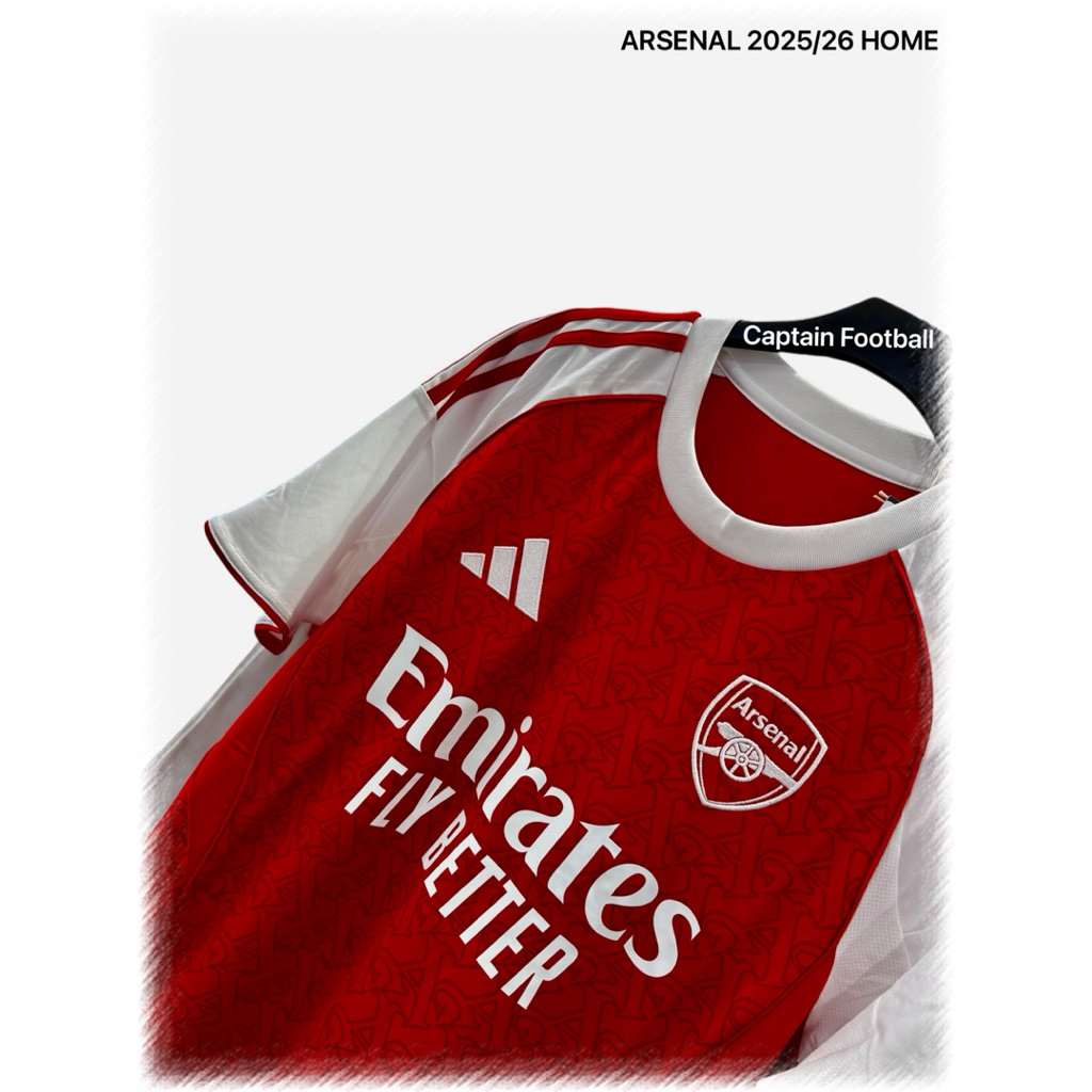 Arsenal Football Jersey 2025/26 Fan Grade (Thai Label) | Shopee Singapore