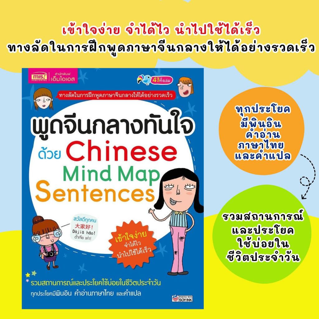Speak Mandarin Instant With Mind Map Sentences (Blue Book) | Shopee ...