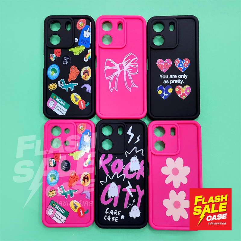 Oppo A3 Printed Embossed Camera Protection Soft Case 4g A3pro A3x A38