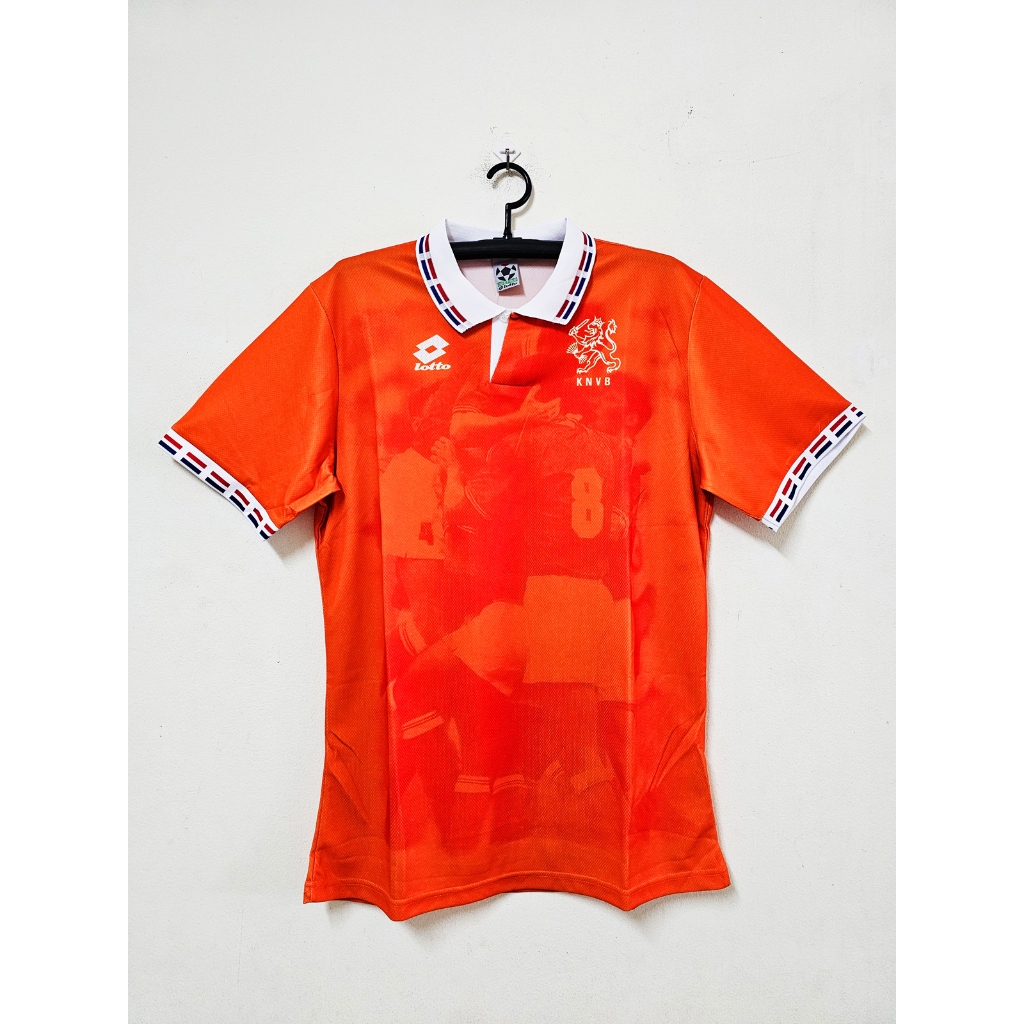 Netherlands Home Jersey 1996-97 (Premium Grade Retro) | Shopee Singapore