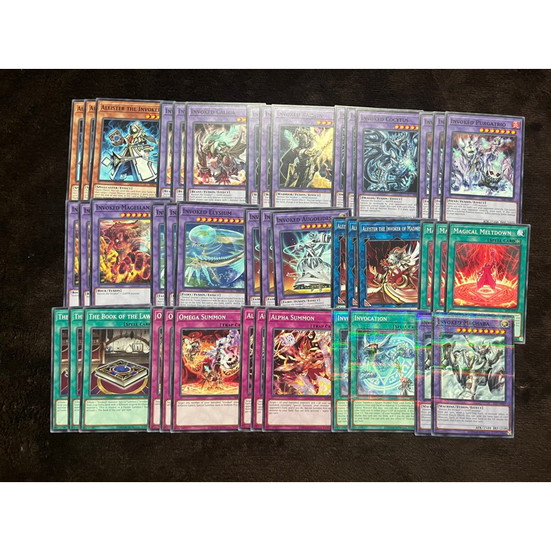 Yugioh Asia-Eng [SLF1] Selection 5: Set “Invoked” Authentic Yuki Card ...