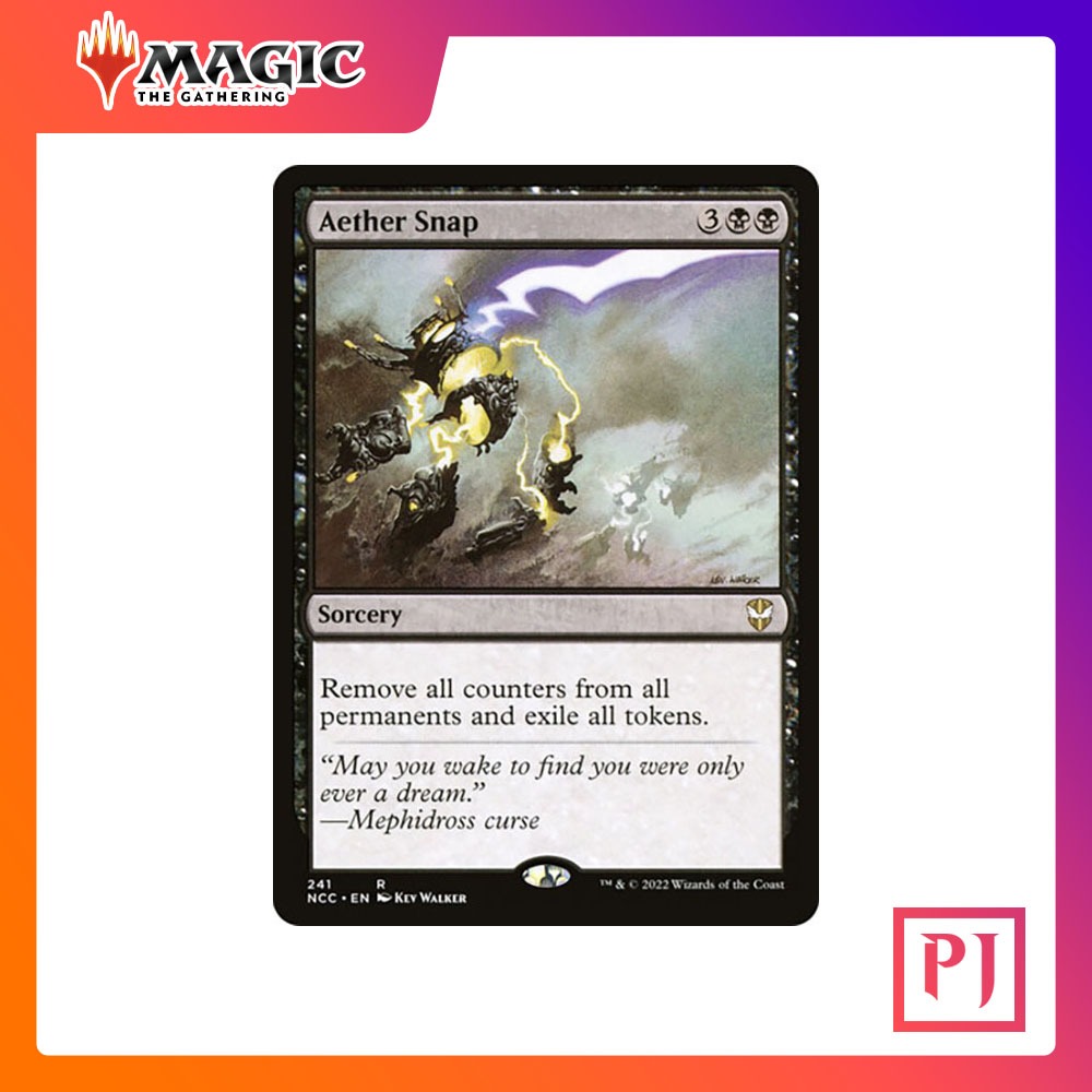 [MTG] Aether Snap [NCC] [BLACK] [RARE] [NORMAL] [ENG] (Magic Card/Magic ...