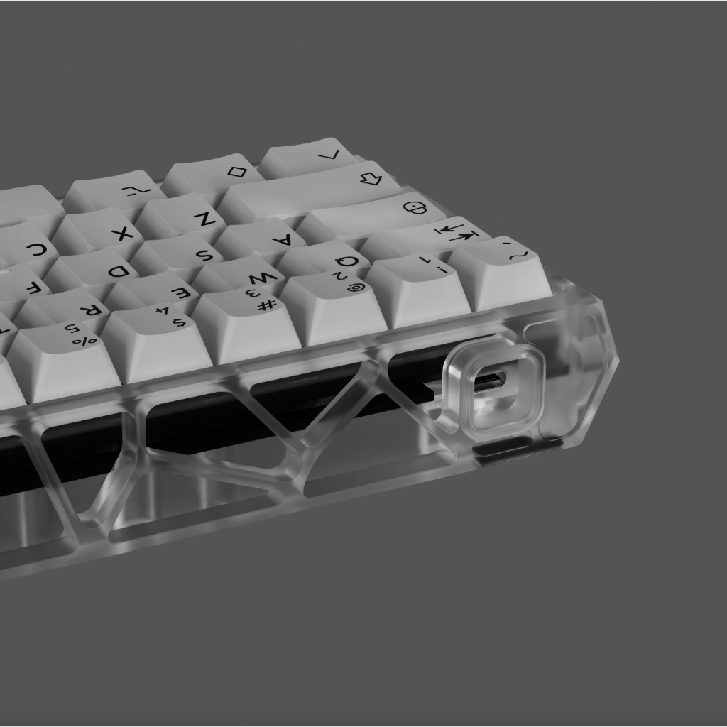 Keyboard Case KBDfans Holy60 PC-Can Fit Venom 60HE | Shopee Singapore