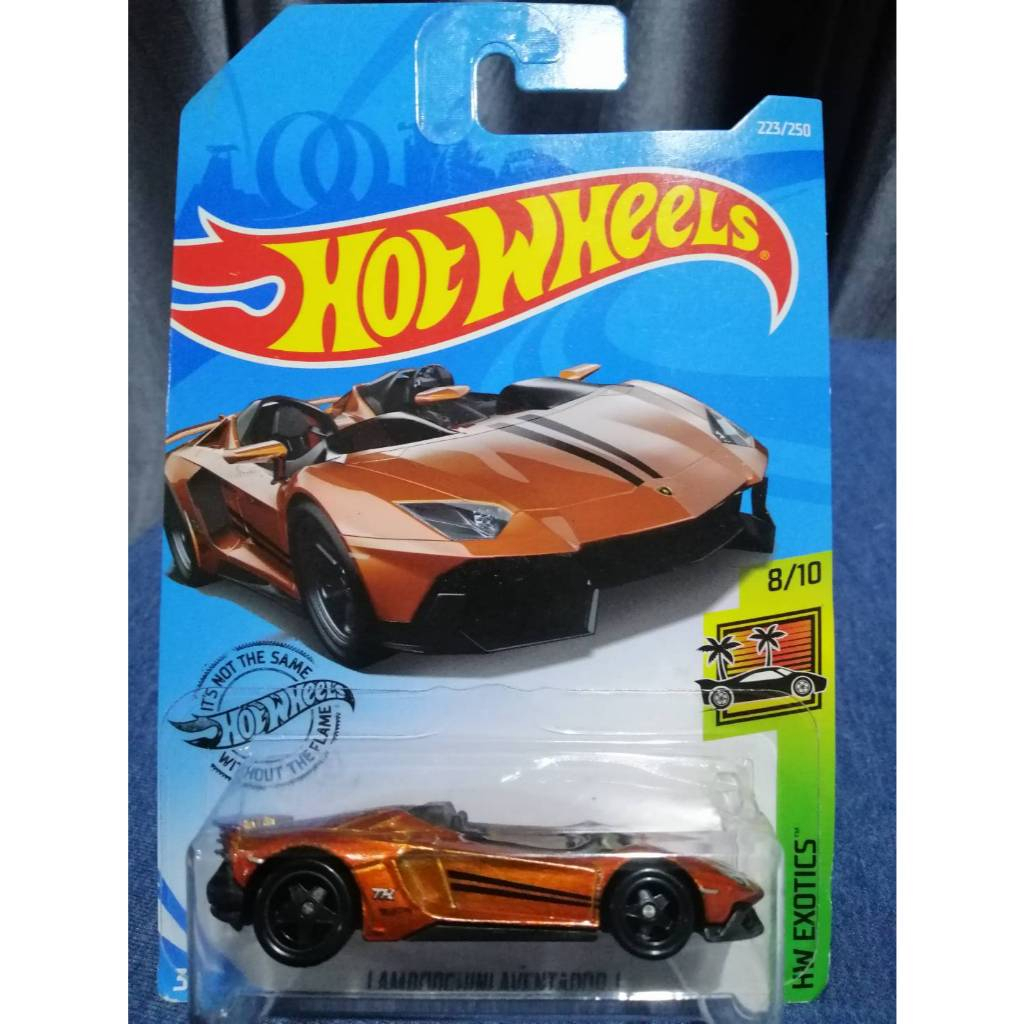 Hot Wheels Lamborghini Aventador J Super Treasure Hunt NEW Model ...