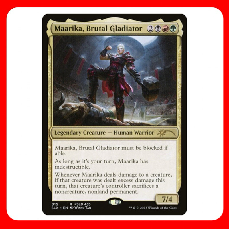 [MTG] Maarika Brutal Gladiator [SLX] [MULTI] [RARE] [NORMAL] [ENG ...