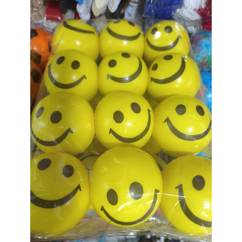 Rubber Ball Squeeze To Relieve Stress Including 2 Types Of Smiles All ...