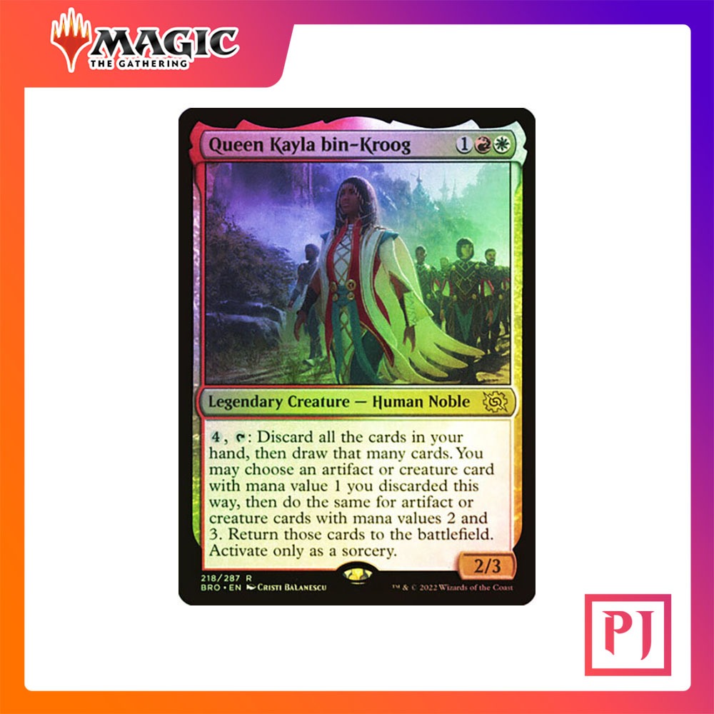 [MTG] Queen Kayla bin-Kroog [BRO] [MULTI] [RARE] [FOIL] [ENG] (Magic ...