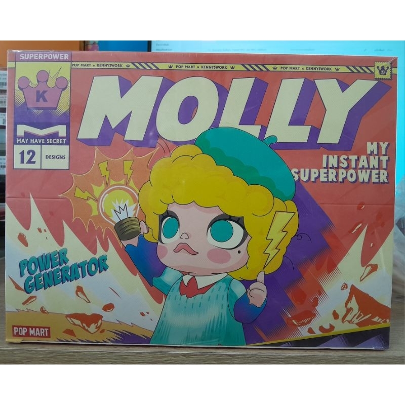 Random Box POP MART Molly My Instant Superpower Series New Unwrapped ...