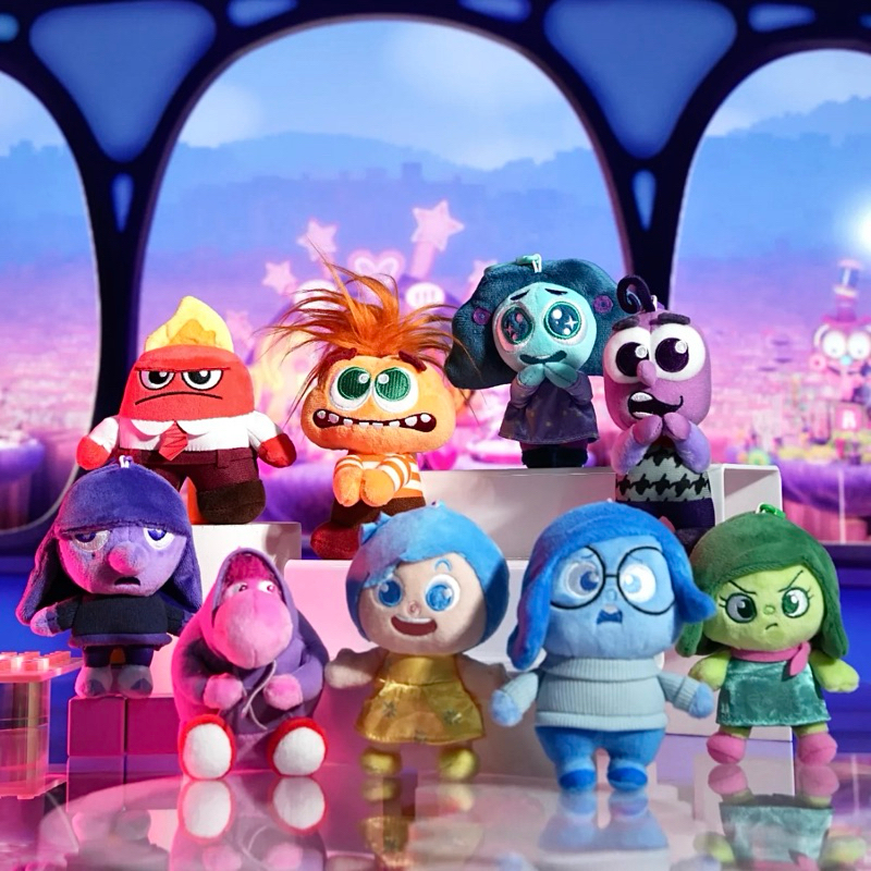 Disney Pixar Inside Out 2 Series Keychain Genuine License | Shopee ...