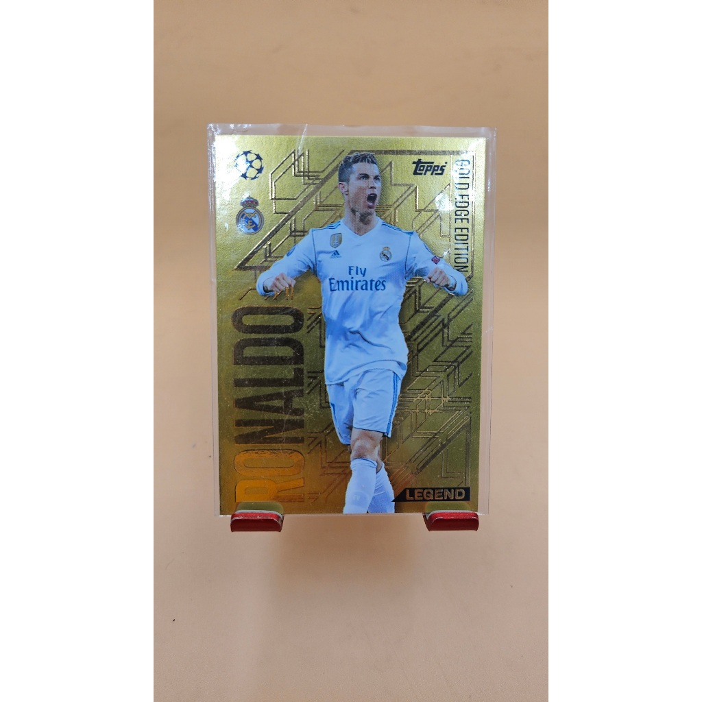 Topps Match Attax 24/25 Cristiano Ronaldo gold edge edition (1 In 35 ...