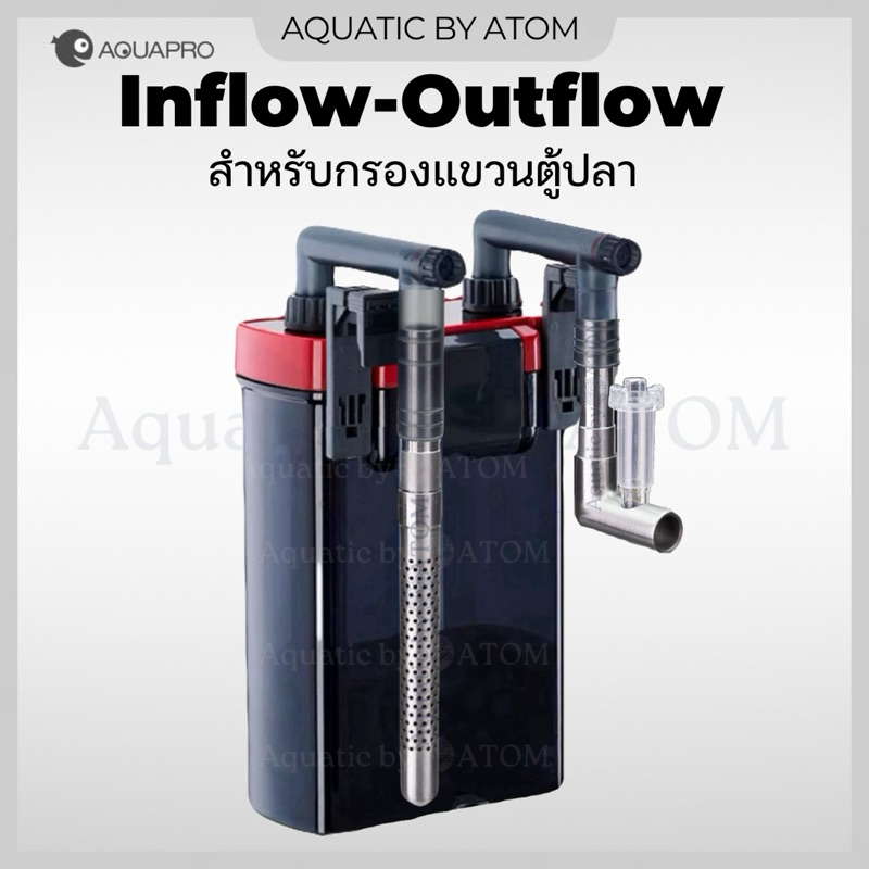 Aquapro Inflow Outflow For Hanging Aquarium Filters Aquaflow Aquariums ...