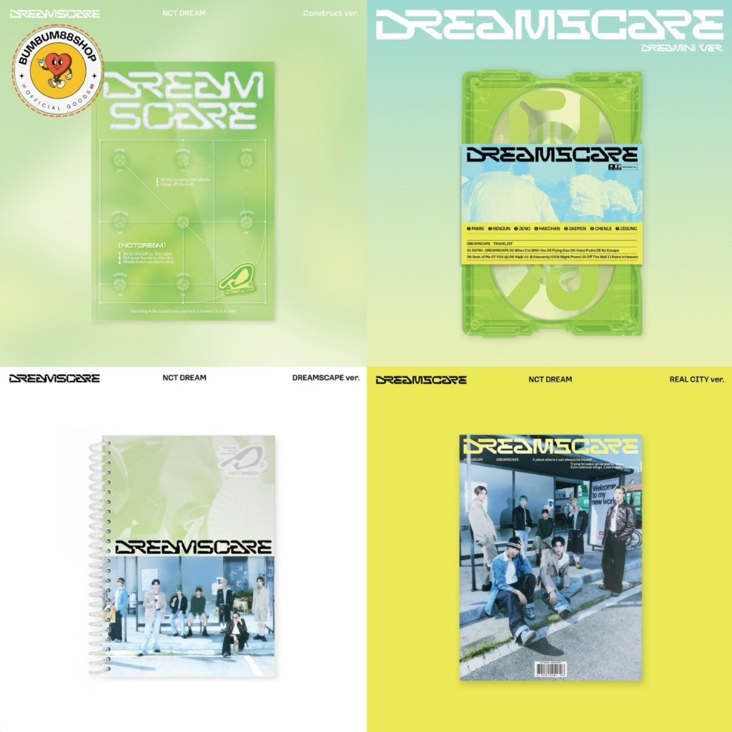 !Nct DREAM-The 4th Album 'Dreamscape' (Dreamscape/Construct/Dreammini ...