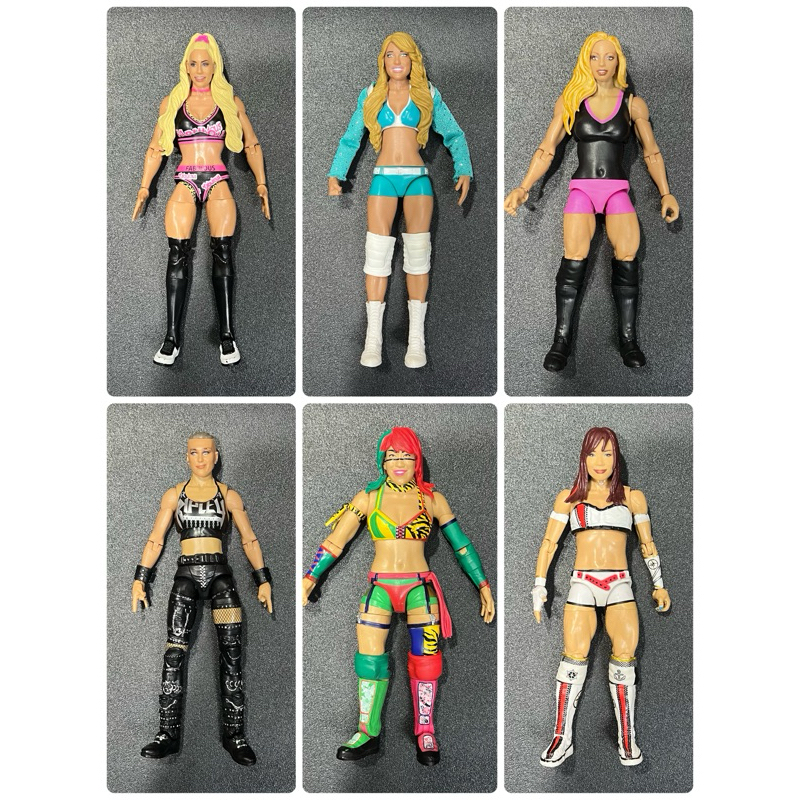 6-7 Inch High Wrestling Model Elite Divas 3 | Shopee Singapore