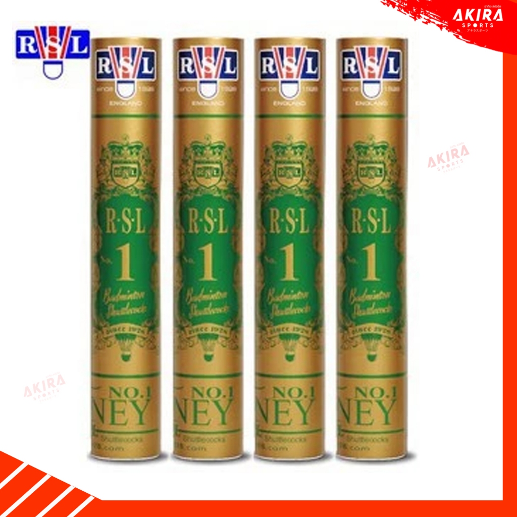 RSL Gold No.1 Badminton Shuttlecock 1 (Malaysia) | Shopee Singapore