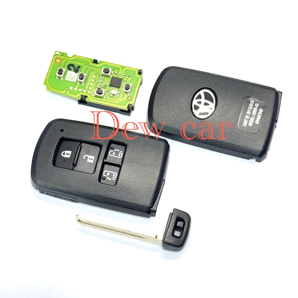 2015 Toyota Vellfire Smart Key Add-On Service | 4 Button Remote (Push ...
