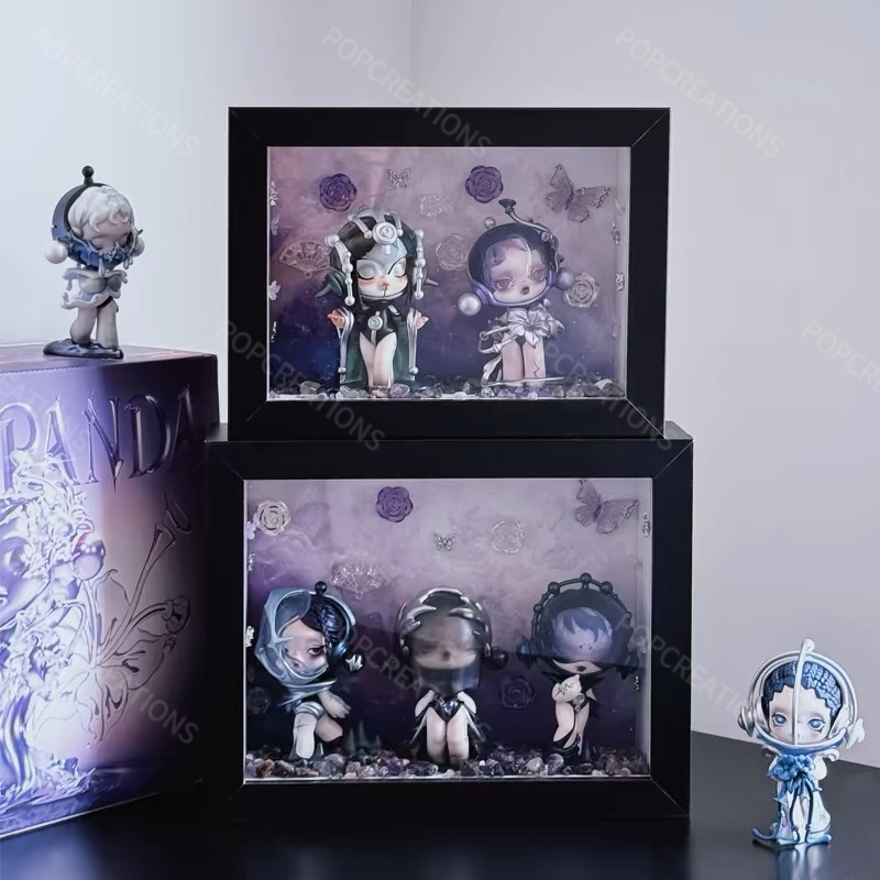 POPCREATIONS diy POPMART Figure Box Photo Frame HIRONO Hacipu DIMOO ...