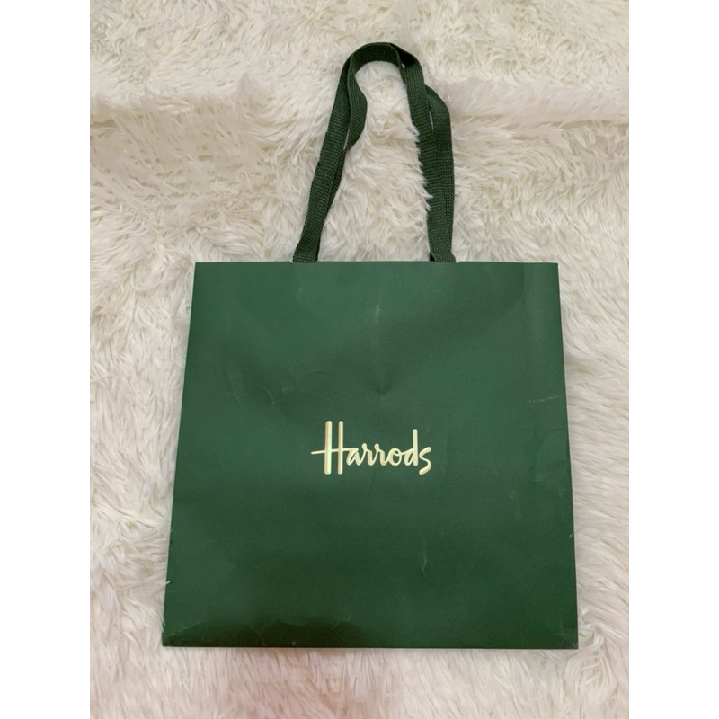 Paper Bag Harrods Authentic From England This Sheet Is In Good ...