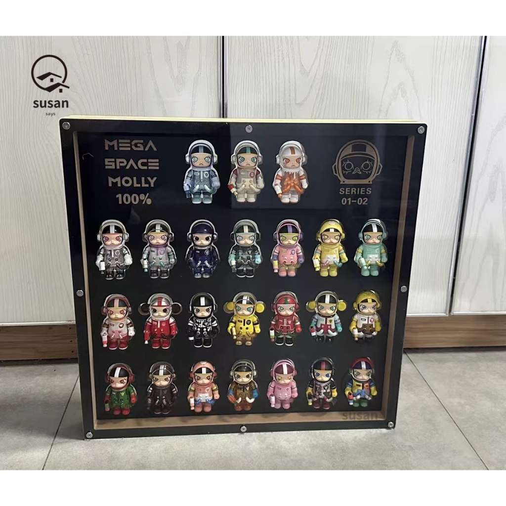 Fast Delivery Display Cabinet art toy Model Storage Box POPMART 1 SPACE ...