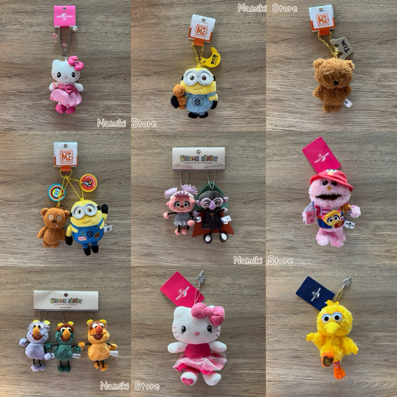 Hello Kitty Minions Sesame Street Keychain Bag Collection From ...