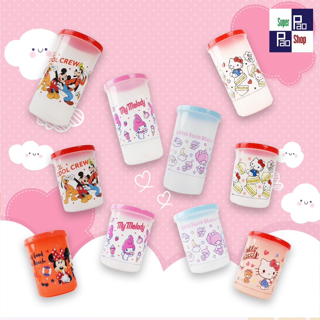Sanrio Licensed Cartoon Jar Multi-Purpose Multipurpose Short Sugar Tall ...