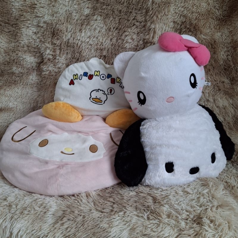 Doll Pillow Seat Cushion Hello kitty Pochako Piano Pekkel character ...