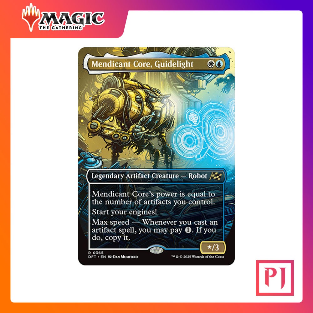 [MTG] Mendicat Core Guidelight (Borderless) [DFT] [MULTI] [RARE ...