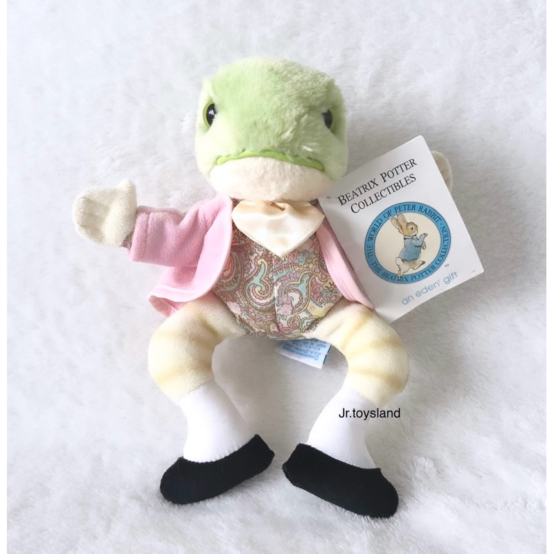 Hand 1!! ️ Jeremy Fisher Frog Doll From Peter rabbit Eden Brand Size 9 ...