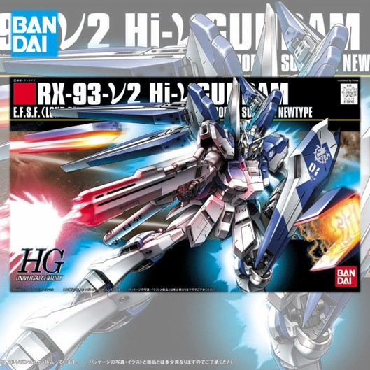 Bandai HGUC 1/144 HI-VGUNDAM/HI-NU GUNDAM | Shopee Singapore