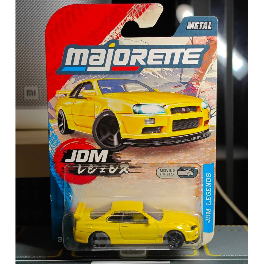 Majorette Nissan Skyline GT-R R34 (JDM Series 2025) | Shopee Singapore