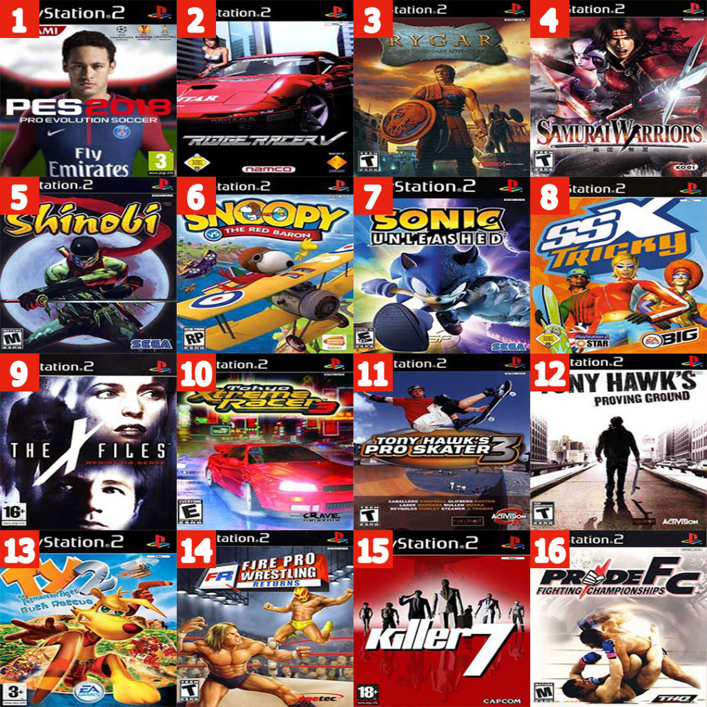 PS2 Game Disc: Interesting And Rare Games To Choose Vol.88 | Shopee ...