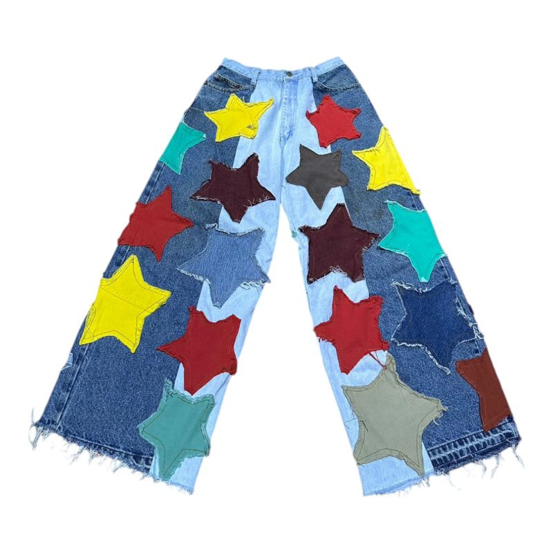 Two Tone Star Pants(Random) | Shopee Singapore