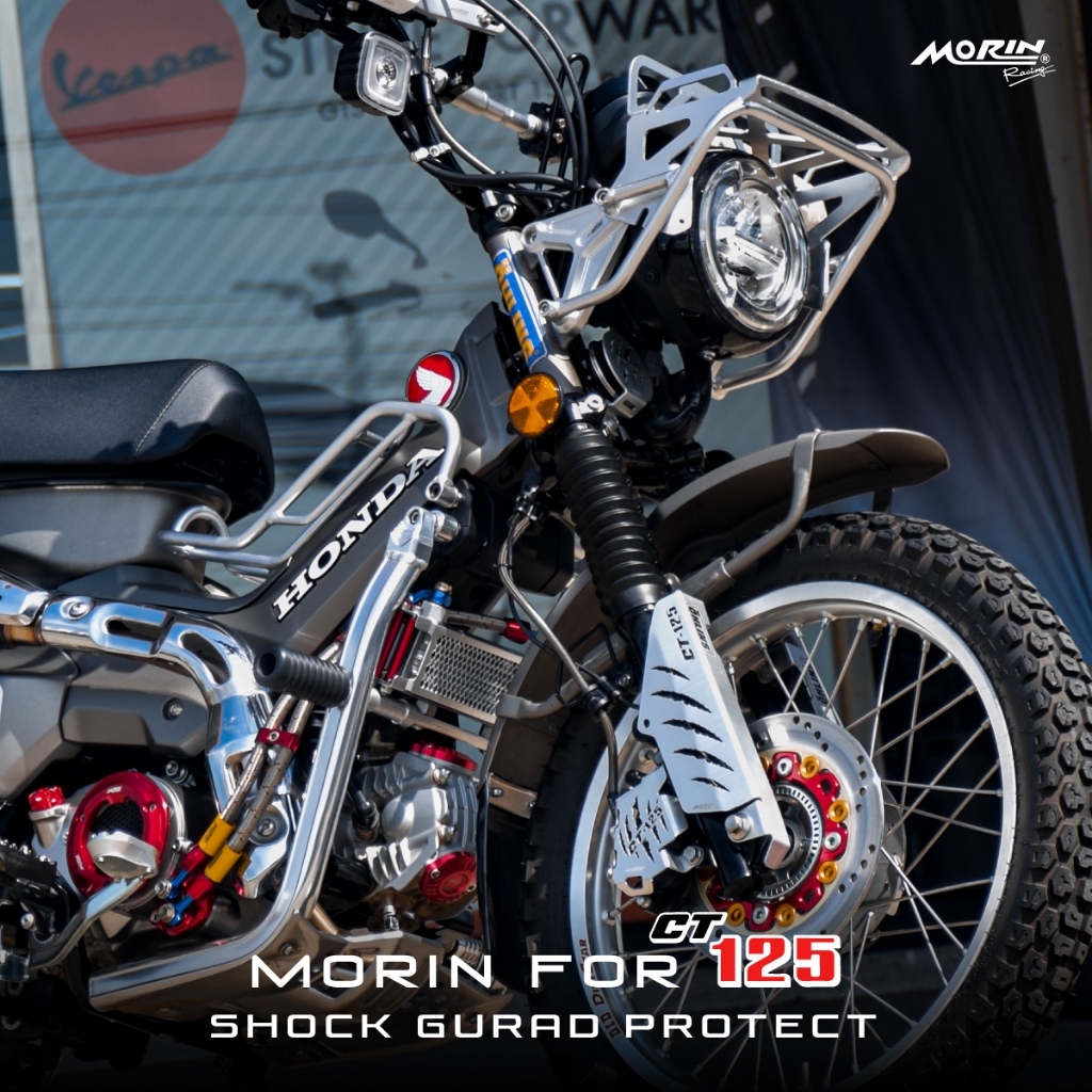 MORIN Aluminum Front Shock Guard Model HONDA CT125 GEN 2 Original 1 ...