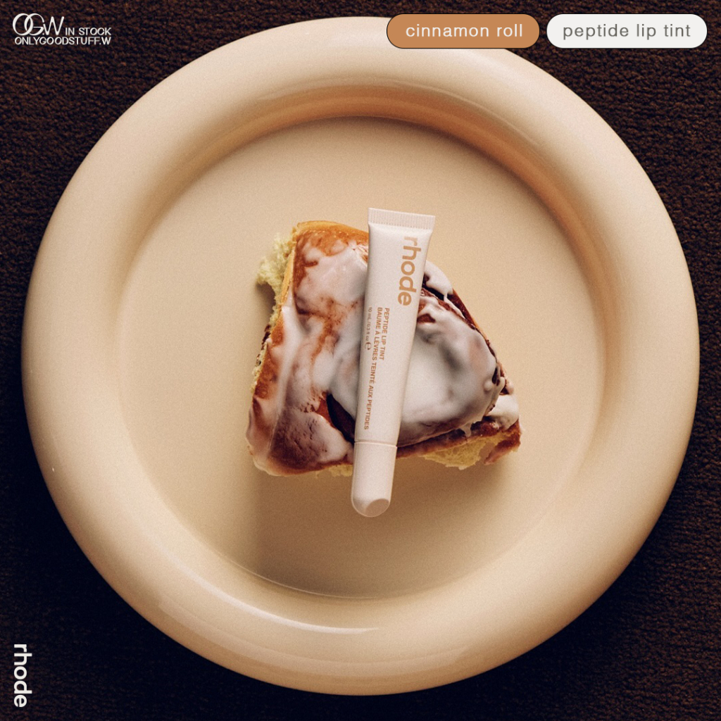 OGW |-rhode peptide lip tint in cinnamon roll | Shopee Singapore