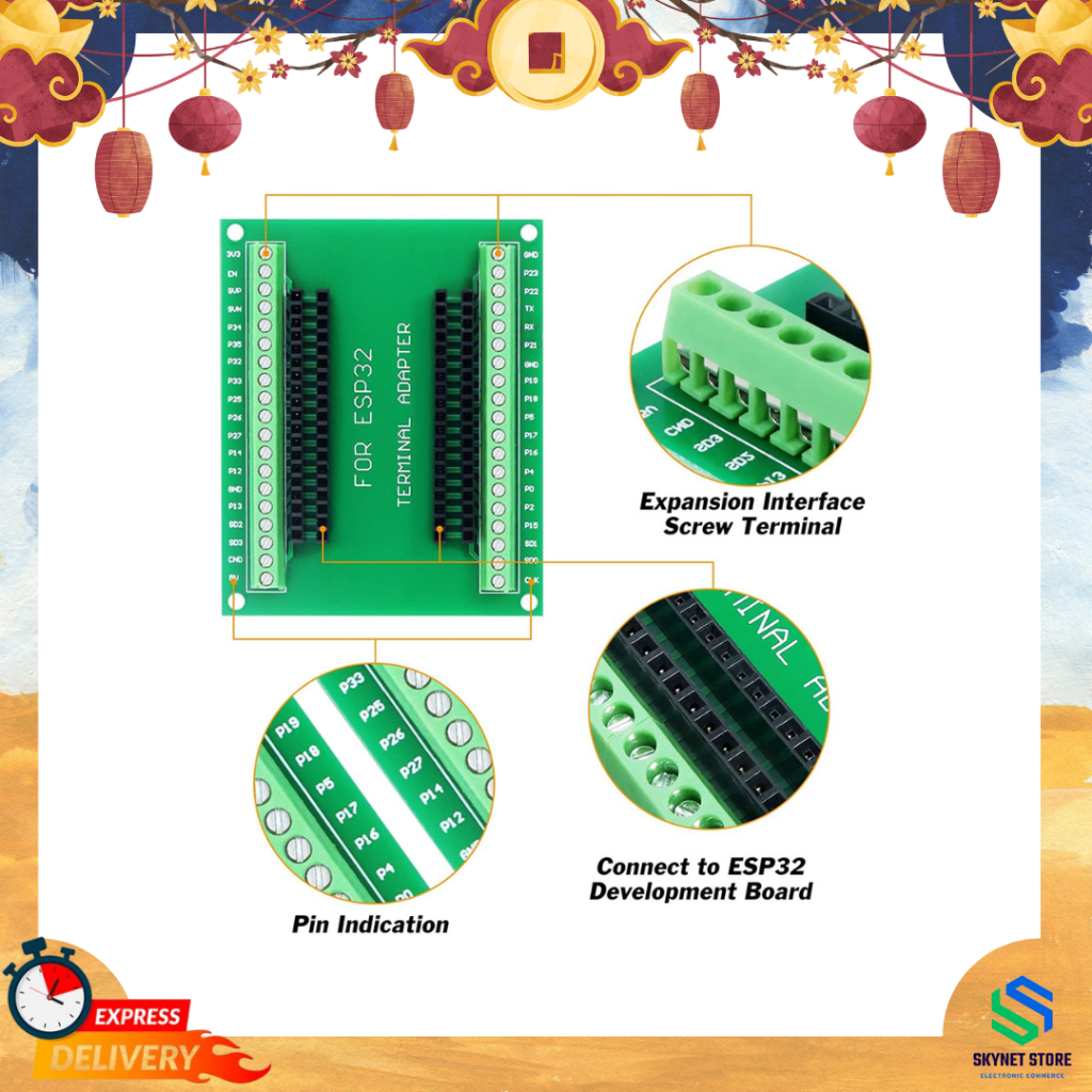 38pin ESP32 Base shield for ESP32 Core Board | Shopee Singapore