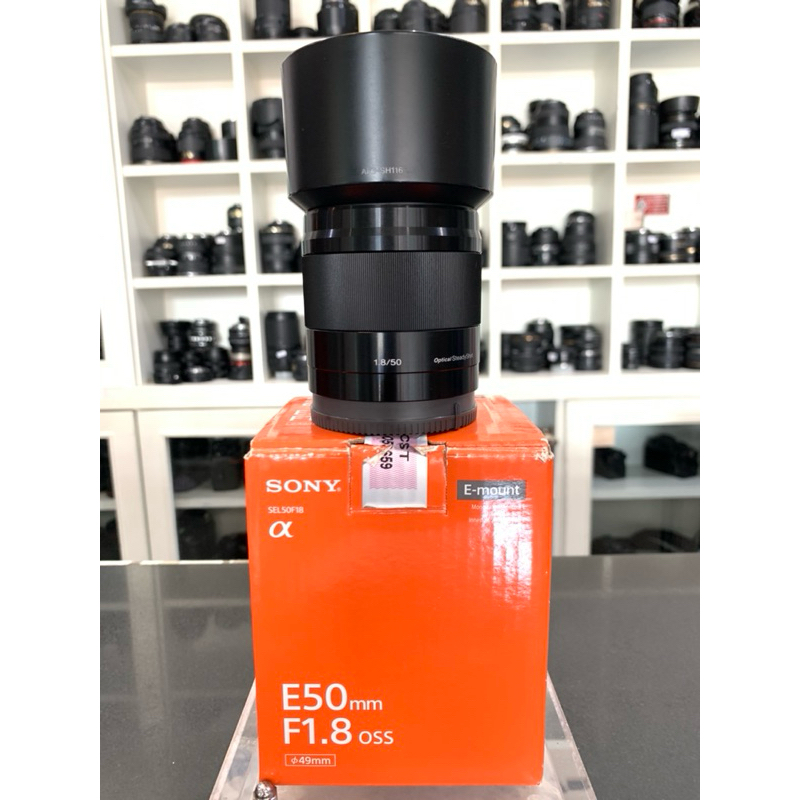 Sony E 50 mm F1.8 oss. Complete Box Ex0 | Shopee Singapore