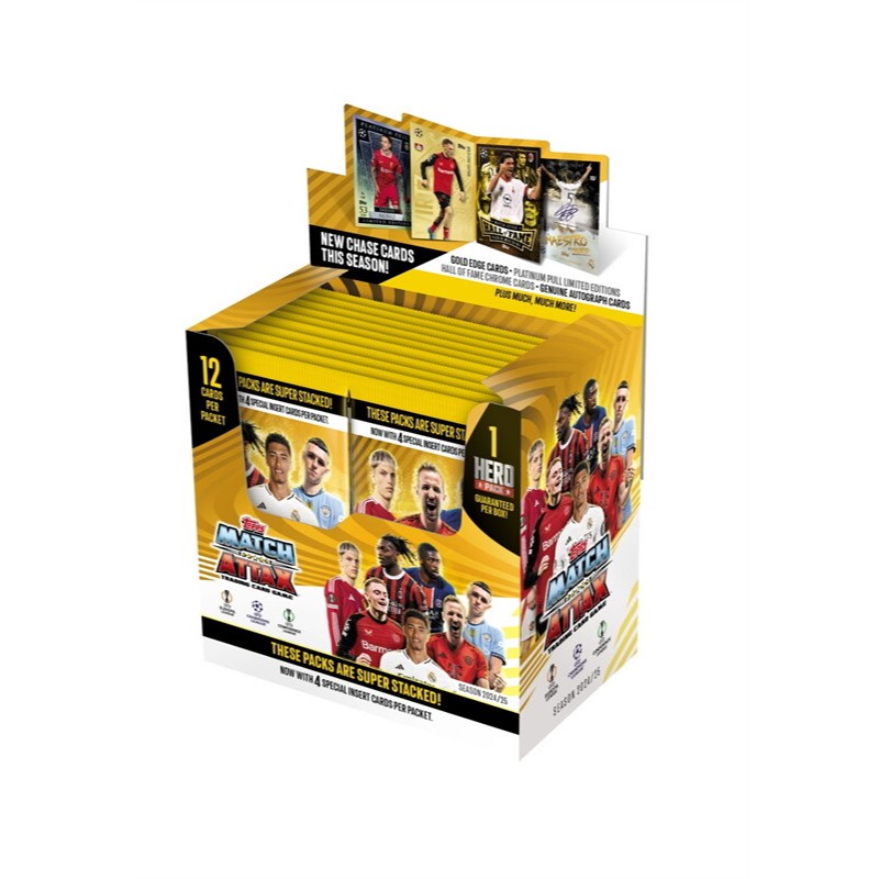 Match Attack Football Cards 2024/25 (Individual Pack) | Shopee Singapore