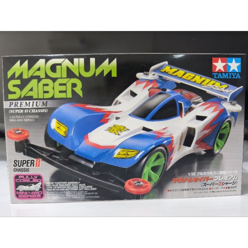 Mini 4WD Tamiya Scale 1/32 4WD TA19431 Magnum Saber Premium (Super II ...