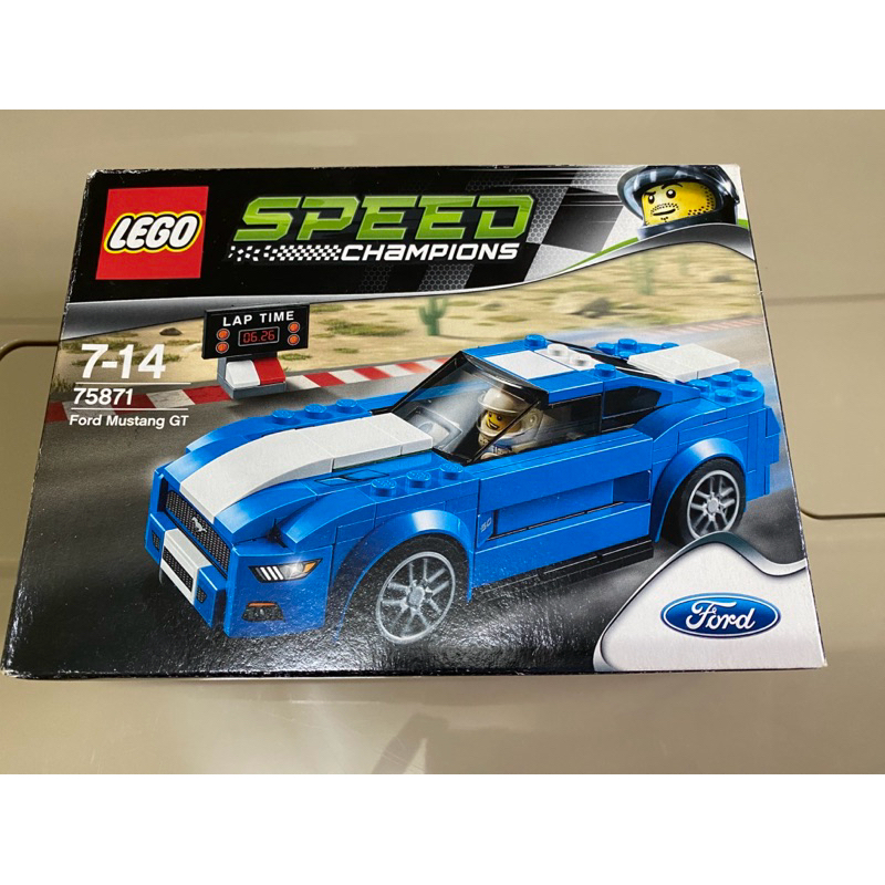 Lego Speed Champions Building Blocks: Ford Mustang GT (75871) | Shopee ...